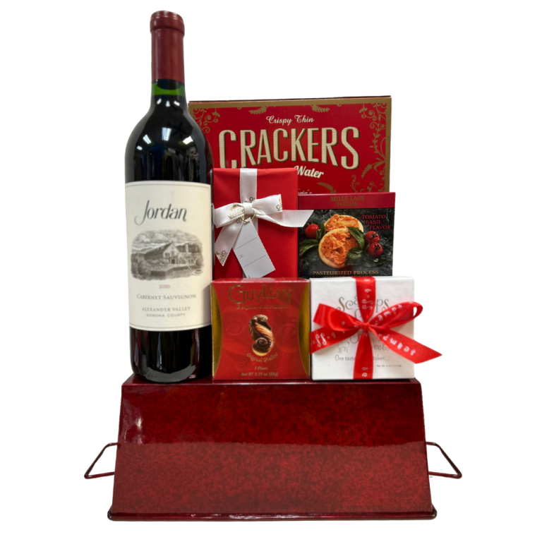 Christmas With Jordan Gift Basket - Pompei Gift Baskets
